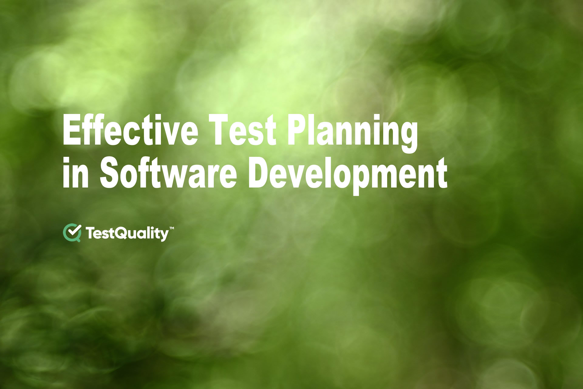 Effective Test Planning in Software Development | TestQuality